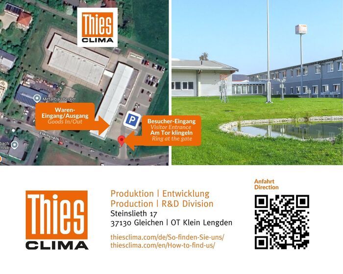 Thies CLIMA - Cómo encontrarnos